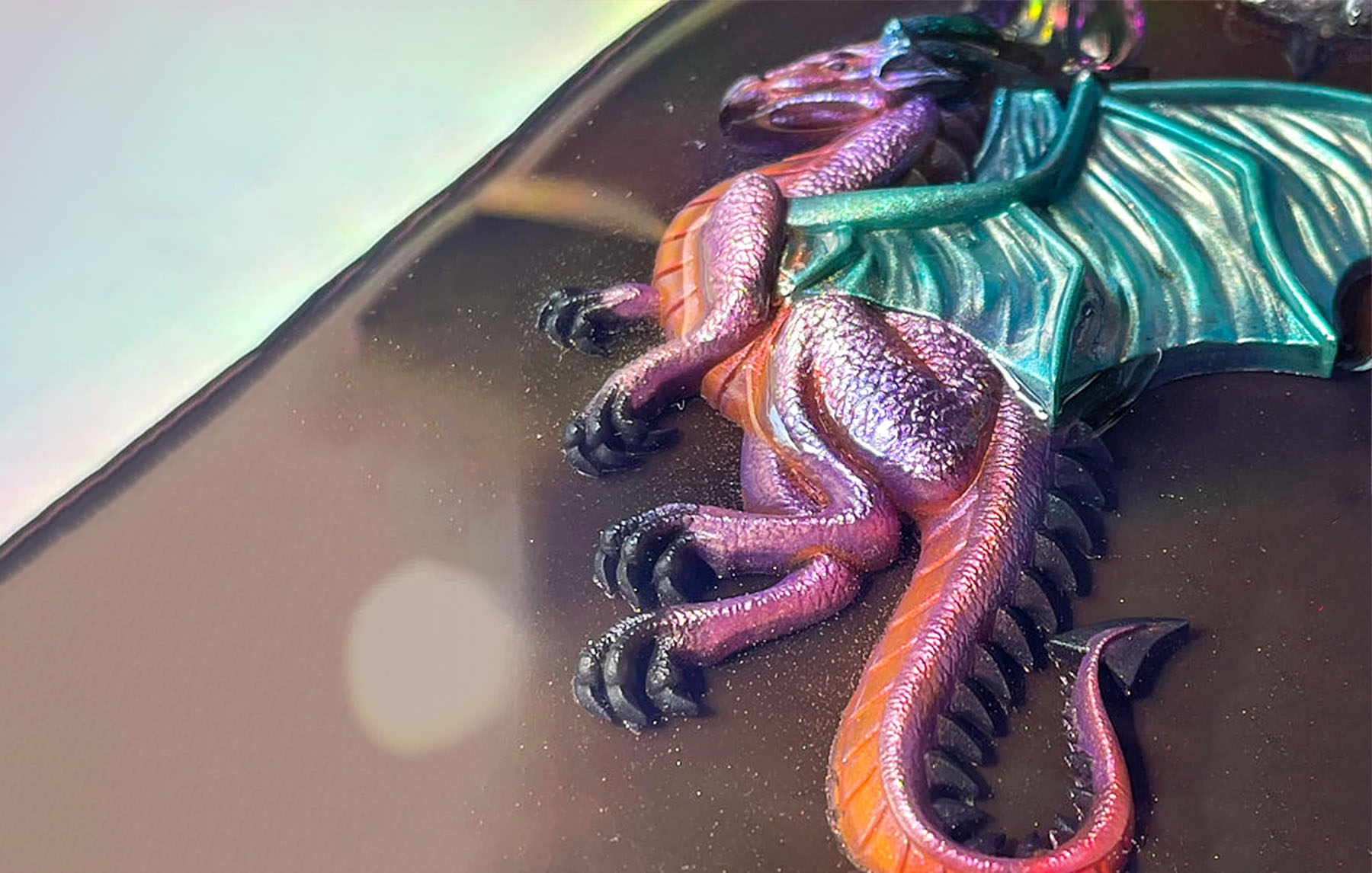 Baking with Dragon-Shaped Silicone Moulds