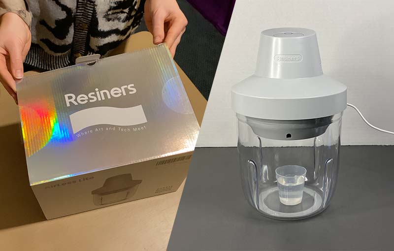 Resiners AirLess Lite: An Easy Way to Remove Resin Bubbles